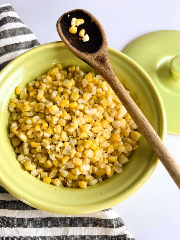 Fresh Freezer Cream Style Corn | Loveable Lemons