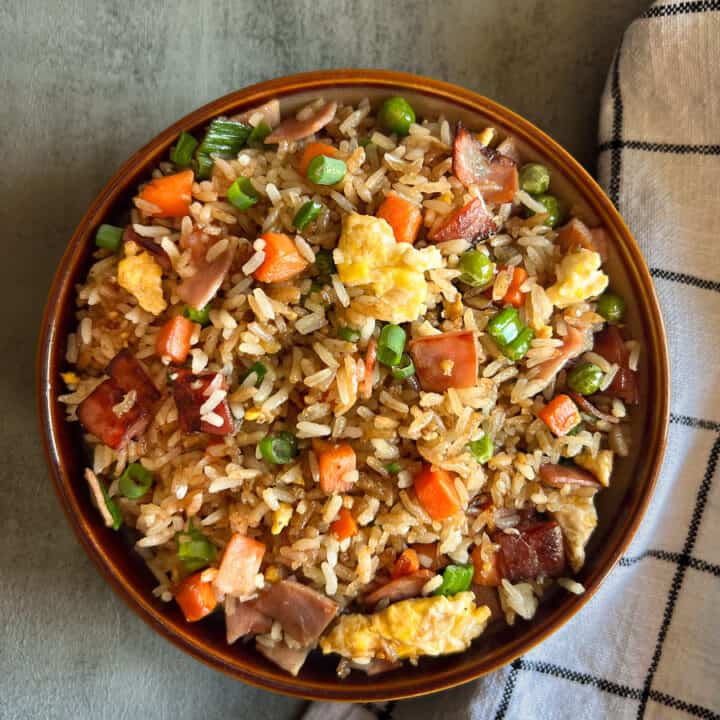 Best Blackstone Fried Rice From Leftover Rice