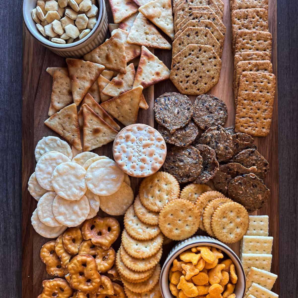 Best Crackers for Charcuterie Board-Fancy to Gluten Free
