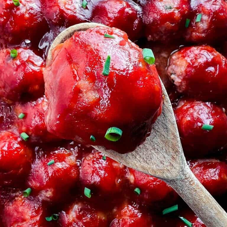 Iowa Ham Balls With Glaze | Loveable Lemons