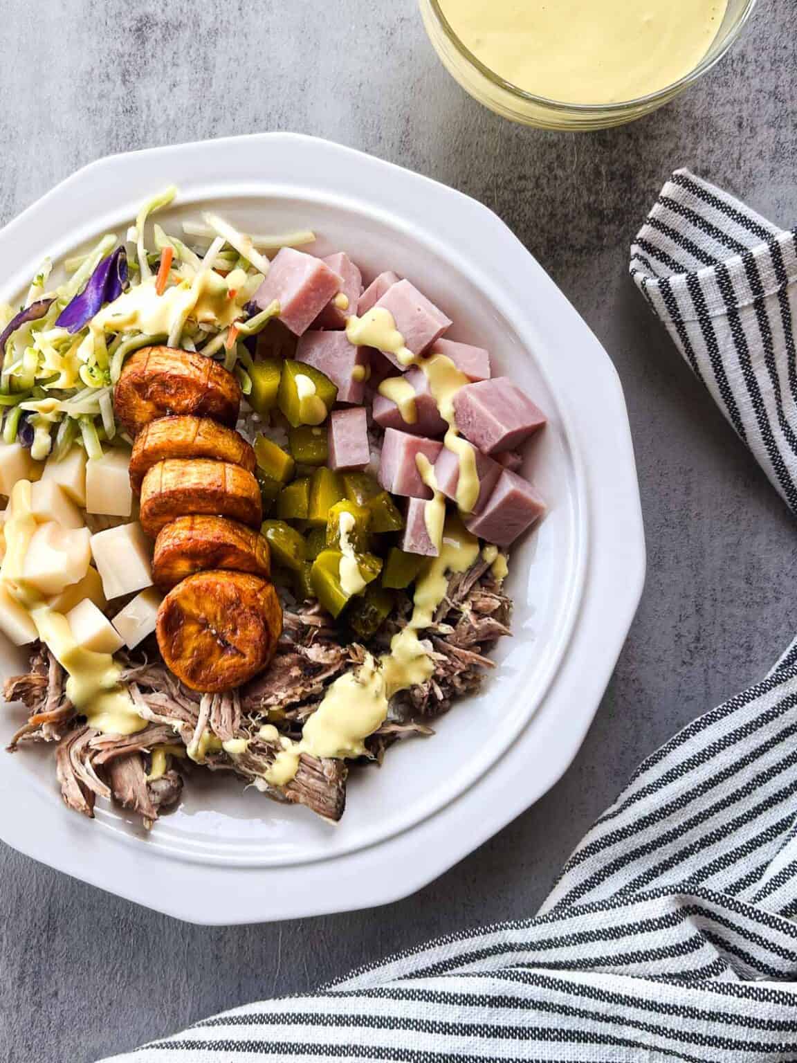 Cuban Pork And Rice Bowls | Loveable Lemons