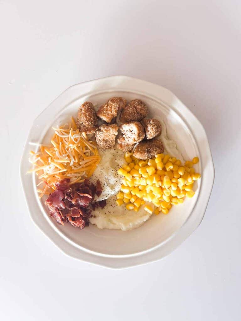 Easy Loaded Mashed Potato Bowls | Loveable Lemons