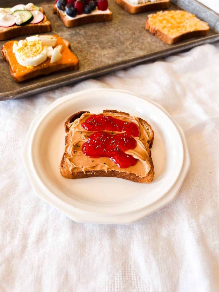 Toast Toppers With Gluten Free Bread | Loveable Lemons